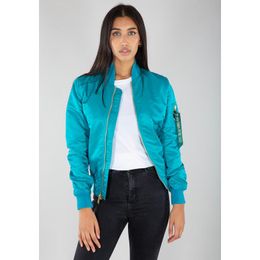 Alpha Industries Damen Bomberjacke &raquo;MA-1 VF Light W&laquo; blau XS