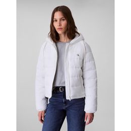 Calvin Klein Jeans Steppjacke &raquo;LIGHTWEIGHT LOGO PUFFER&laquo; mitKapuze Mit Logo an der Kaputze Snow White XS (36) XS (36) Steppjacke von Calvin Klein...