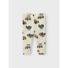 name it Jungen Leggings &raquo;NBMWANG WOOL NEEDLE LONGJOHN NOOS&laquo; wei&szlig; 56, N-Gr