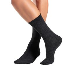 Bench. Herren Socken Packung, 3 Stk. tlg. Herrensocken mit w&auml;rmender Wolle grau 39-42