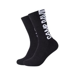 CAMP DAVID Herren CAMP DAVID Tennissocken &raquo;cushioned&laquo; 4 Paar tlg. mit elastischem Bund wei&szlig; 39-42