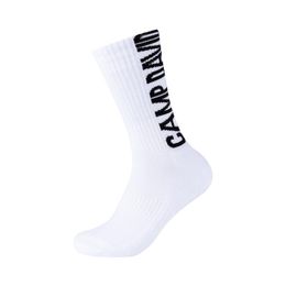 CAMP DAVID Herren CAMP DAVID Tennissocken &raquo;cushioned&laquo; 4 Paar tlg. mit elastischem Bund wei&szlig; 43-46