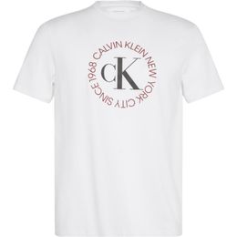 Calvin Klein Jeans Damen T-Shirt Regular fit mit Rundhalsausschnitt S