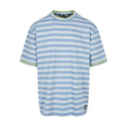 STARTER Black Label T-Shirt &raquo;Herren Starter Fresh Stripes Tee&laquo; 1 Stk. horizonblue/icewaterblue M M Herren-T-Shirt mit zweifarbigen Querstreifen