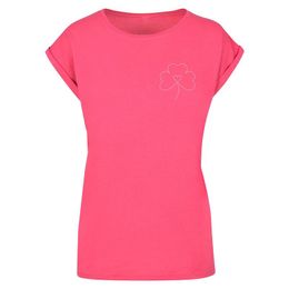 Merchcode T-Shirt &raquo;Damen Ladies Spring - Leaf Clover Flower T-Shirt&laquo; 1 Stk. hibiskuspink L L Vielseitige T-Shirts f&uuml;r jeden Anlass