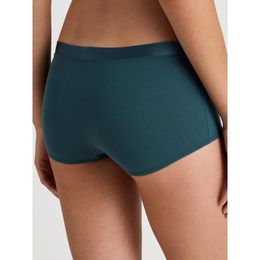 Calida Damen Calida Panty &raquo;Cate&laquo; mit Satinblenden, Single Jersey-Qualit&auml;t, elastisch, Low-Cut, elegant L