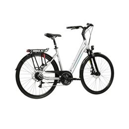 Cityrad &raquo;Sentio 3.0 Silber 24 G&auml;nge&laquo; 24 Gang Shimano ACERA M3020 Schaltwerk Kettenschaltung Cityrad