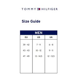 Tommy Hilfiger Herren Sneakersocken &raquo;TH MEN SNEAKER 6P ECOM&laquo; 6 Paar, 6 Stk. tlg. mit gek&auml;mmter Baumwolle schwarz 43-46