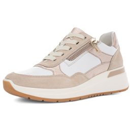 Ara Damen Keilsneaker &raquo;GARDA&laquo; , Plateausneaker, Keilsneaker mit Wechselfu&szlig;bett in H-Weite beige 3,5 (36,5)