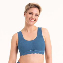 Anita Since 1886 Damen Anita since 1886 Bralette &raquo;Essential Lace&laquo; mit Spitze, herausnehmbare Schaumcups, feminin, atmungsaktiv blau M, N-Gr