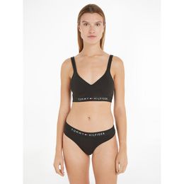 Tommy Hilfiger Underwear Damen Slip &raquo;THONG&laquo; mit Tommy Hilfiger Markenlabel schwarz S (36)