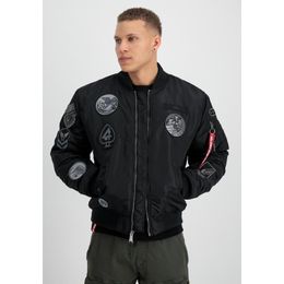 Alpha Industries Herren Bomberjacke &raquo;MA-1 Patch&laquo; schwarz XL