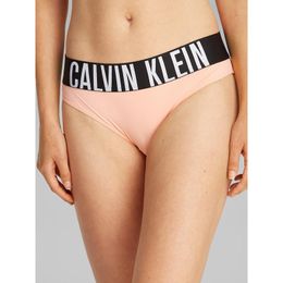 Calvin Klein Underwear Damen Bikinislip &raquo;BIKINI&laquo; mit gro&szlig;em Logo orange S (36)