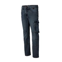 HERO by John Medoox Herren HERO by John Medoox Workerjeans &raquo;CALGARY Denim Basic Workwear Arbeits-Cargojeans&laquo; Arbeits-Cargojeans Denim / Jeansf&uuml;r 