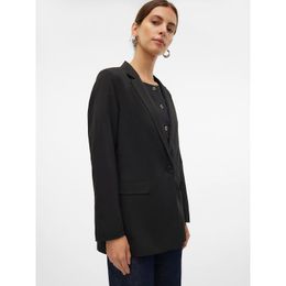 V&eacute;ro Moda Vero Moda Damen Blusenblazer &raquo;VMNILA LS SLIM BLAZER NOOS&laquo; schwarz 36
