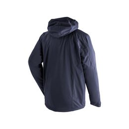 Maier Sports Herren Regenjacke &raquo;Metor Therm Rec M&laquo; warme Herren Jacke mit Kapuze, Winterjacke wasserdicht atmungsaktiv blau 24