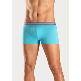H.I.S. H.I.S Herren Hipster Packung, 4 Stk. knapp sitzende Boxershorts aus Baumwollmischung bunt S, 4 Stk.