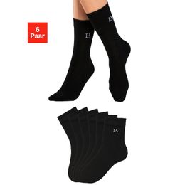 active by Lascana Lascana Active Herren LASCANA ACTIVE Tennissocken Packung, mit Frotte&eacute; schwarz 35/38