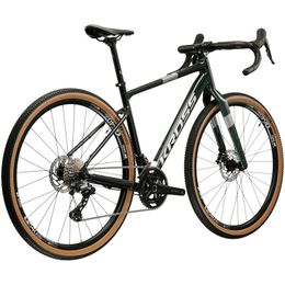 Gravelbike &raquo;KROSS GRAVEL Bike 28" Esker 6.0 ULT.RA 24 G&auml;nge&laquo; 24 Gang Shimano GRX RX820 Schaltwerk Kettenschaltung Gravelbike