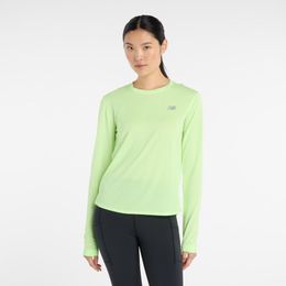 New Balance Funktionsshirt 'Athletics' Damen Gr&ouml;&szlig;e XXS pastellgr&uuml;n