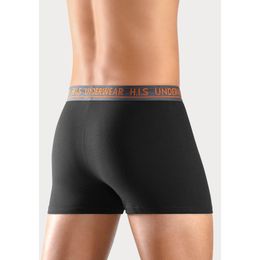H.I.S. H.I.S Herren Boxer &raquo;Boxershorts f&uuml;r Herren&laquo; Packung, 4 Stk. mit bequemem Stretchb&uuml;ndchen bunt L, 4 Stk.
