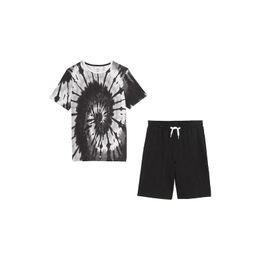 bonprix Kinder bonprix T-Shirt &raquo;T-Shirt und Jersey-Bermuda (2-tlg.Set) aus reiner Baumwolle&laquo; Set, 2, 2 Stk. T-Shirt und Jersey-Bermuda (2-tlg.Set) aus