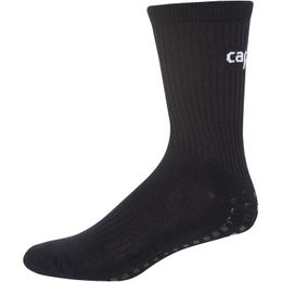 Capelli Sport Herren Sportsocken 1 Paar tlg. mit Antirutsch-Noppen schwarz-wei&szlig; XS (31/33)
