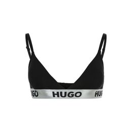 Hugo Underwear Damen HUGO Underwear Triangel-BH &raquo;TRIANGLE SPORTY LOGO&laquo; elastisch schwarz L, N-Gr