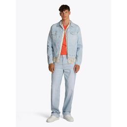 Tommy Jeans Herren Loose-fit-Jeans &raquo;Jamie Loose Straight&laquo; fein gestreift blau 30, L&auml;nge 34