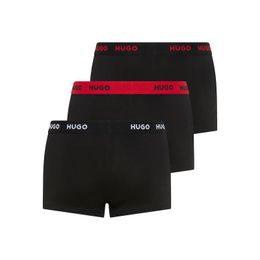 Hugo Underwear Herren HUGO Underwear Trunk &raquo;TRUNK TRIPLET PACK&laquo; Packung, 3 Stk. mit Logoschriftzug auf dem Bund XL, 3 Stk.
