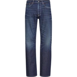 Calvin Klein Herren Slim-fit-Jeans used washed, Slim Straight Fit, Logopatch am Bund 30, L&auml;nge 30