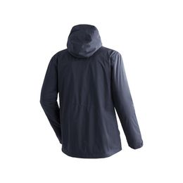 Maier Sports Herren Regenjacke &raquo;Metor 3in1 M&laquo; warme Herren Jacke mit Kapuze, Winterjacke wasserdicht atmungsaktiv blau 52