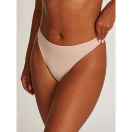 Calvin Klein Underwear Damen String &raquo;THONG&laquo; in Unifarbe beige XL (42)
