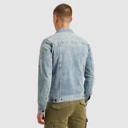 PME-Legend Pme Legend Damen PME LEGEND Jeansjacke ohne Kapuze mit Logo Stickereien M