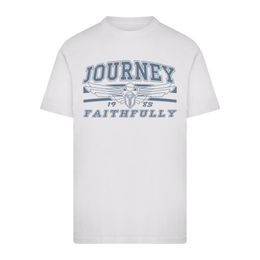 Merchcode T-Shirt &raquo;Journey Rock Band - Faithfully Graphic T-Shirt&laquo; 1 Stk. white XL XL Regular fit mit regul&auml;rer L&auml;nge, legerer Schnitt f&uuml;r Alltag...