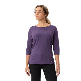 Vaude Damen Vaude Funktionsshirt &raquo;WOMEN'S NEYLAND 3/4 T-SHIRT&laquo; 1 Stk. f&uuml;r vielseitige sportliche Aktivit&auml;ten, 3/4-&Auml;rmel, U-Boot-Ausschnitt rosa 38