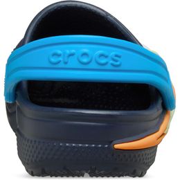 Crocs M&auml;dchen Clog &raquo;Toddler Classic UFO Lights Clog&laquo; Blinkschuh, Sandale mit coolem Motiv blau 23
