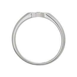 CAI Ca&iuml; Damen CA&Iuml; Fingerring &raquo;925 Silber rhodiniert mit Zirkonia&laquo; wei&szlig;