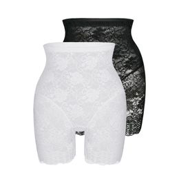 Sassa Mode Sassa Damen Miederhose &raquo;Functional Lace&laquo; 2er Pack, mit Spitzeneinsatz schwarz-wei&szlig; 85
