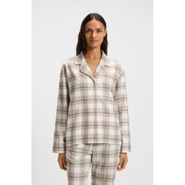 BOSS Damen BOSS Pyjamaoberteil &raquo;Holiday&laquo; kariert, aus weichem Flanell, normale Passform M