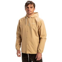 Quiksilver Herren Outdoorjacke &raquo;Rain Cloud&laquo; mit Kapuze gr&uuml;n S