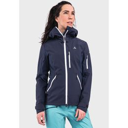 Sch&ouml;ffel Sch&ouml;ffel Damen Outdoorjacke &raquo;Softshell Jacket Matrei L&laquo; mit Kapuze blau 40