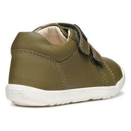 Geox Jungen Lauflernschuh &raquo;B MACCHIA BOY&laquo; , Babyschuh, Klettschuh, Sneaker f&uuml;r Laufanf&auml;nger gr&uuml;n 23