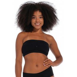 MAGIC BODYFASHION Damen MAGIC BODYFASHION B&uuml;gelloser BH &raquo;Comfort Bandeau&laquo; mit herausnehmbaren Pads schwarz L, N-Gr