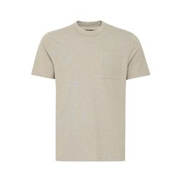 Casual Friday Shirt ' CFJASPER m&eacute;lange tee with chest pocket ' male Beige size M