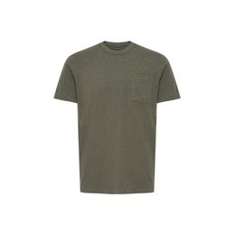 Casual Friday Shirt ' CFJASPER m&eacute;lange tee with chest pocket ' male Green size XXL