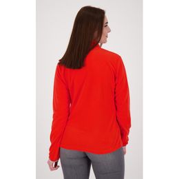 DEPROC Active Damen DEPROC Active Fleecejacke &raquo;DECORAH II WOMEN&laquo; weiche Fleecejacke in traditioneller Optik rot 36/38 (M)