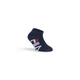Fila Herren Sneakersocken &raquo;JUNIOR UNISEX INVISIBLE SOCKS&laquo; 6 Paar tlg. mit Logoschriftzug seitlich blau 23-26
