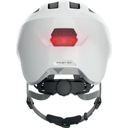 Abus Fahrradhelm &raquo;SMILEY 3.0 ACE LED&laquo; wei&szlig; Fahrradhelm