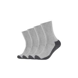 Camano Herren Socken &raquo;function&laquo; 4 Paar, 4 Paar tlg. mit feuchtigkeitsregulierendem Material grau 39-42